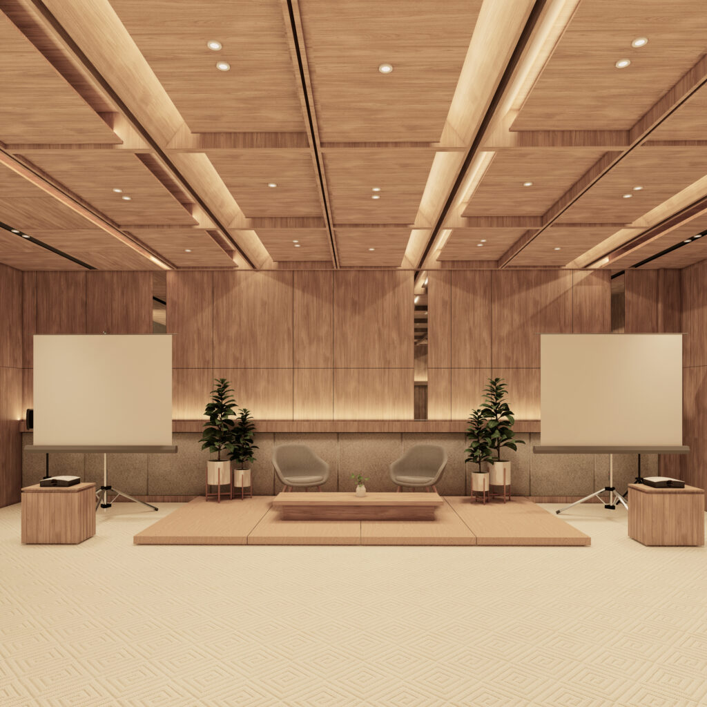 Desain Interior Ballroom Hotel Borobudur Jogja